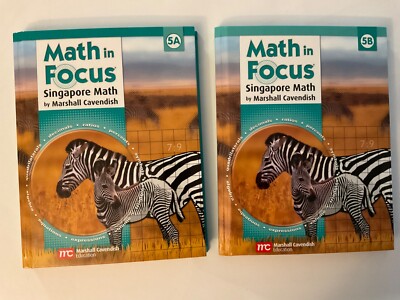 Math Focus 5A and 5B Student Text Singapore Math 2009 9780669010800| eBay