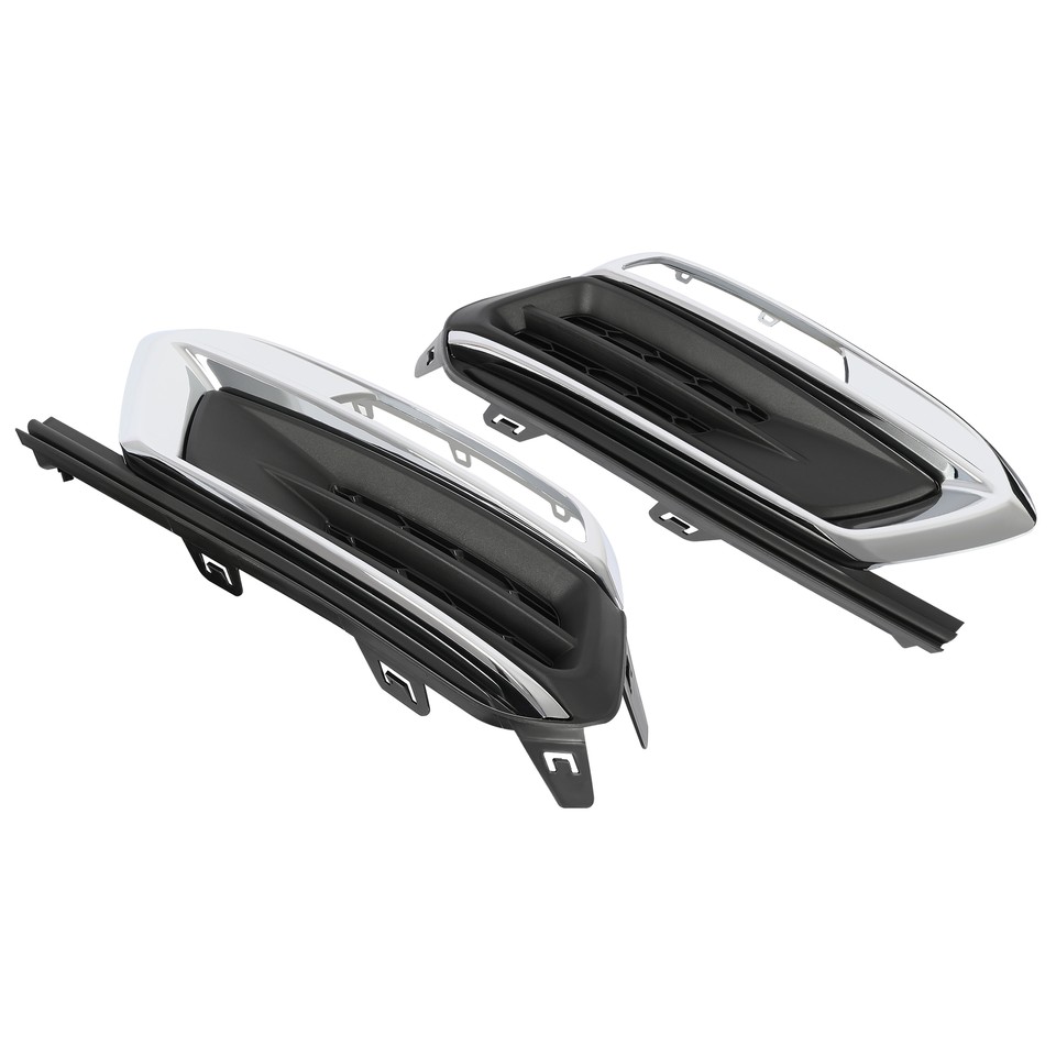 HECASA For Chevrolet Chevy Cruze 2015 2016 Fog Light Cover/Bezel Pair ...