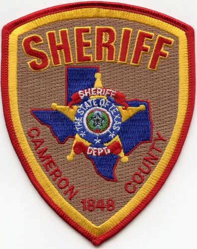 old style CAMERON COUNTY TEXAS TX Sheriff's Department SHERIFF POLICE PATCH | eBay