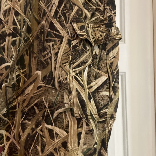 Rustic Ridge Camo Pants Men L cargo Pockets Adjustable Waist 31” Inseam ...