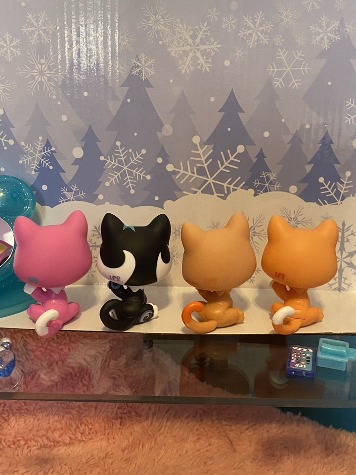 Littlest Pet Shop G7 Cat Lot Deco Paw Up All Series Ready W Me | eBay