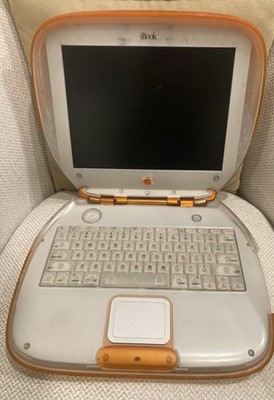 Vintage Tangerine Apple iBook G3 Clamshell M2453 for Parts | eBay