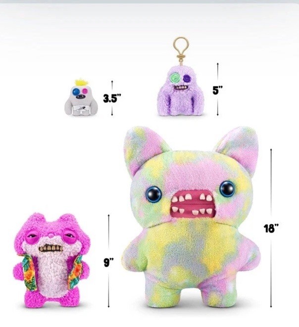 Fuggler Vacay Vibes Sketchy Squirrel Plush Pink Zuru New in box | eBay