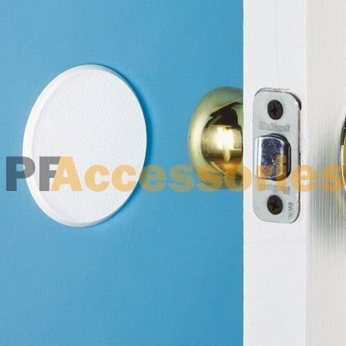 Pack of 2 Door Knob Self Adhesive Protector 3" Drywall Wall Shield ...