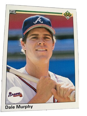 1990 Upper Deck Baseball Card #533 Dale Murphy Atlanta Braves NmMt Free ...