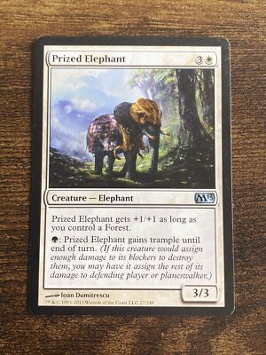 Prized Elephant 27/249 2013 M13 MTG Magic The Gathering L3644* | eBay