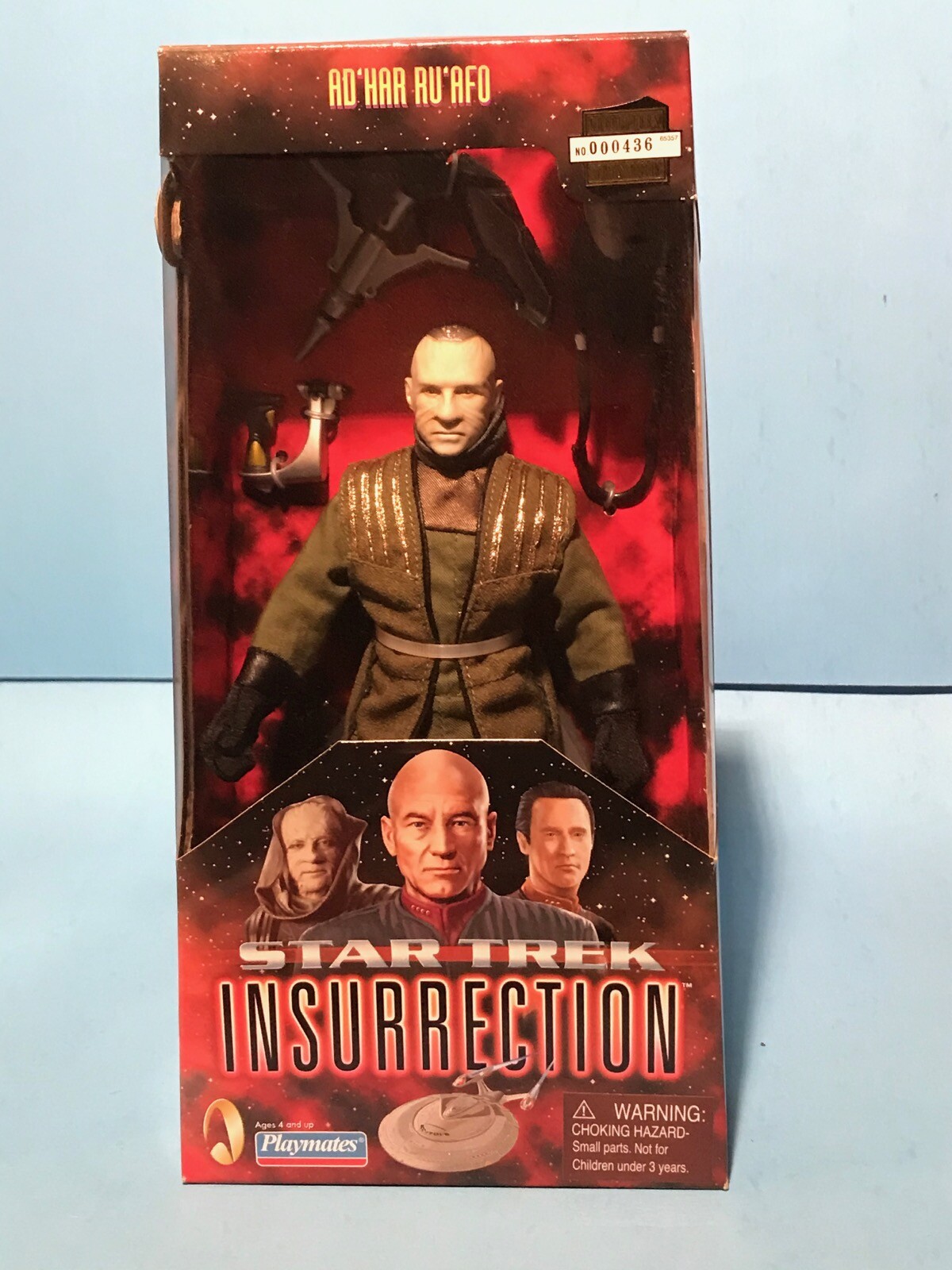 STAR TREK THE NEXT GENERATION INSURRECTION! PLAYMATES AD’HAR RU’AFO 9 ...