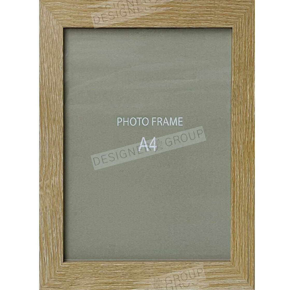MDF Fashion Wooden Look Photo Frame with Natural Timber Finish 10 Sizes ...