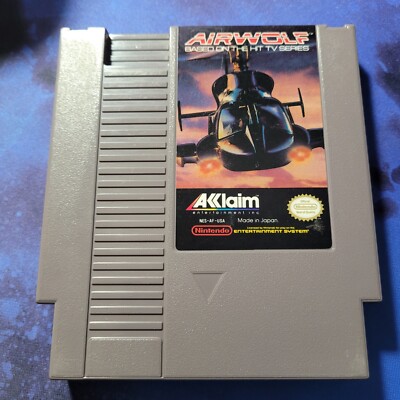 Airwolf - Loose - Great - NES | eBay