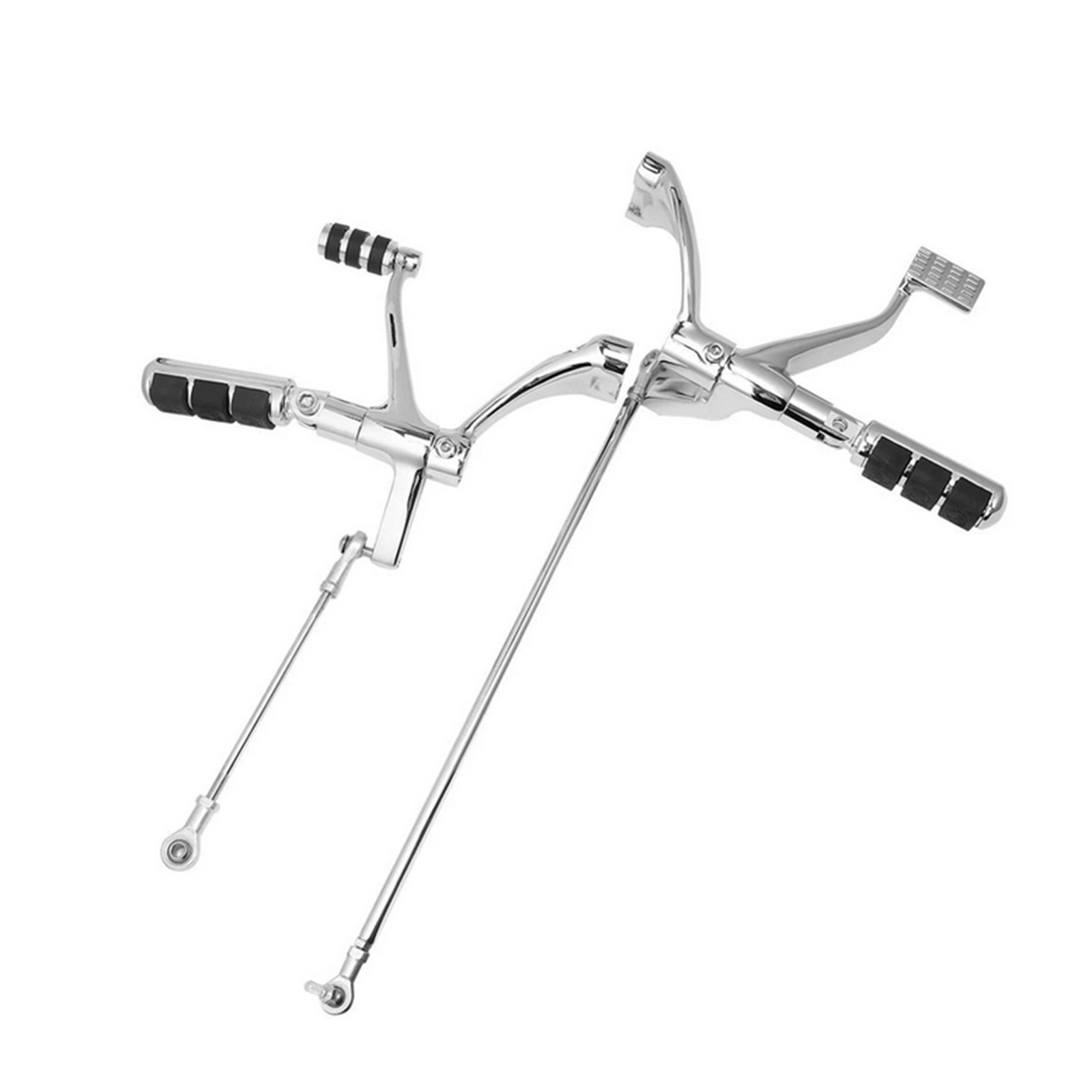 Chrome Motorcycle Forward Control Peg Lever Harley Sportster 1200 883 ...