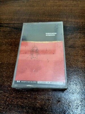 Radiohead Amnesiac INDIA CASSETTE SEALED VIRGIN 2001 RARE PROMO | eBay