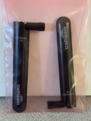 Lot of 2 CradlePoint 170704-002 LTE 4G 3G 4.5 2/3 dBi IBR900 Series ...