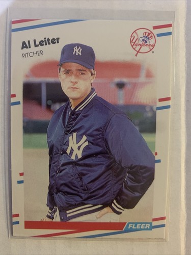 1988 Fleer Update Rookie Card RC Al Leiter U-49 | eBay