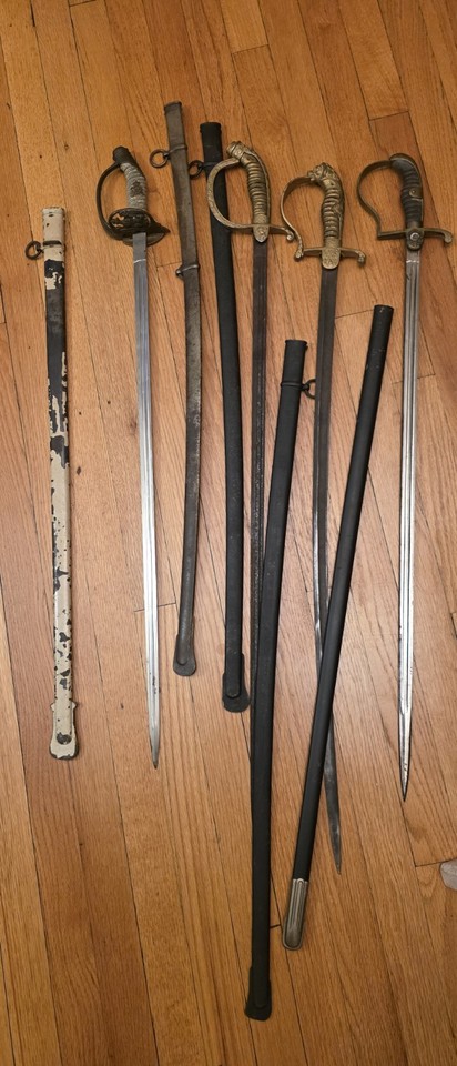 Lot Of Four Imperial German WWI Swords | eBay