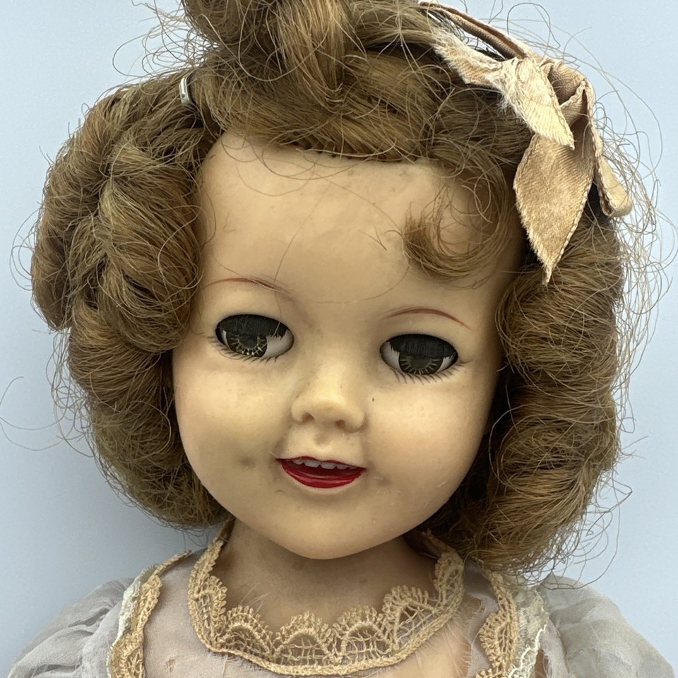 Ideal Shirley Temple Vintage Doll ST-17-1 17 Inch Vinyl Doll | eBay