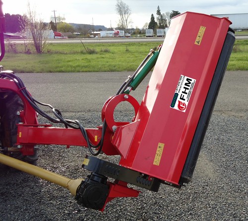 Farmer Helper 63" Ditch Bank Flail Mower Cat.II 3pt 40hp~80hp PTO (FH ...