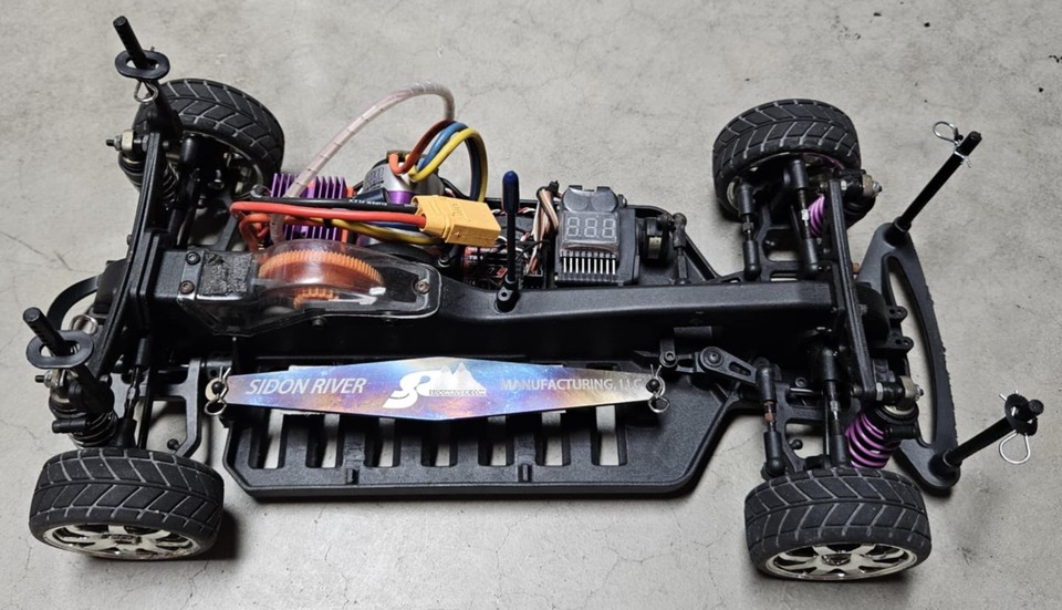 LOSI XXX-S RC 1/10 4WD BRUSHLESS TOURING CAR ARTR W/ NOVAK ELECTRONICS ...