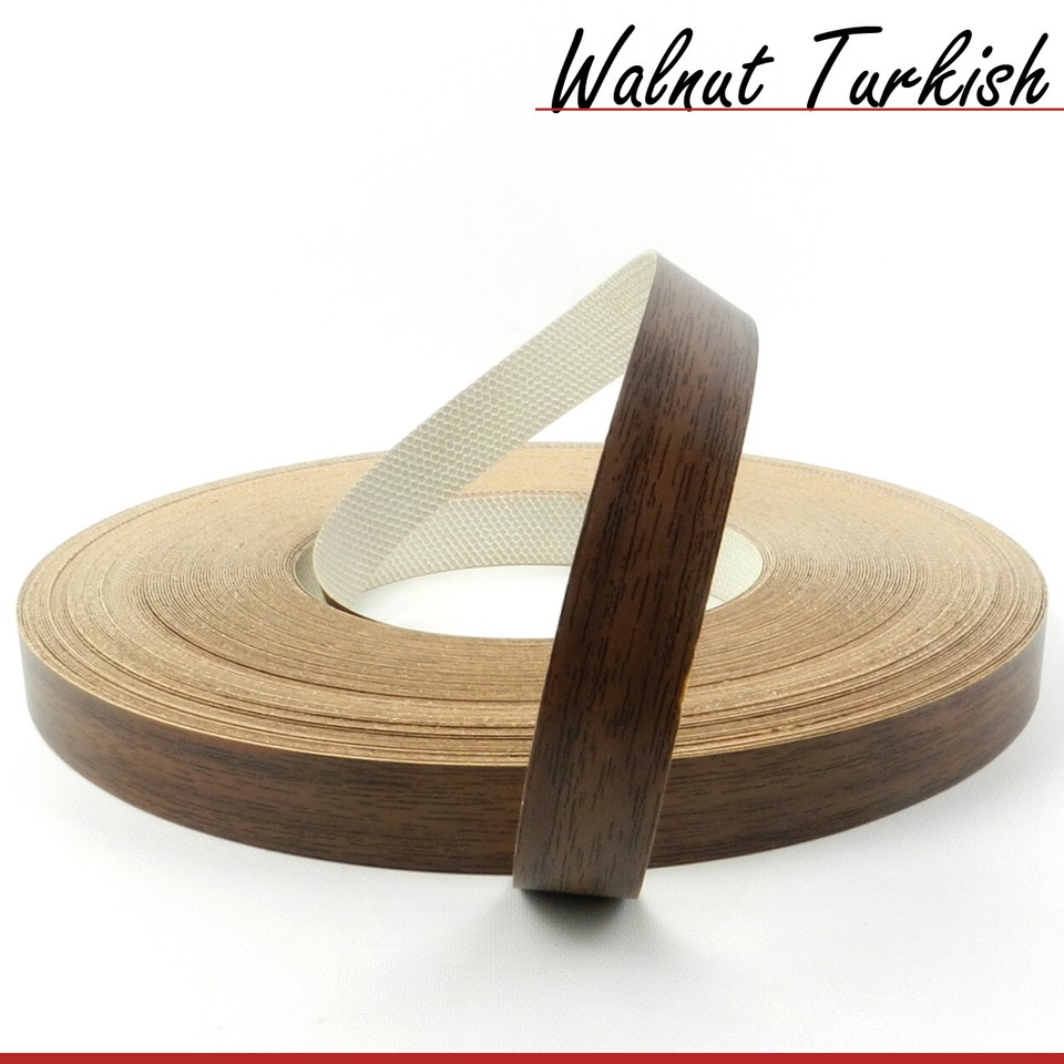 Furniture Edging Tape Iron On Pre Glued Melamine Strips Veneer Real ...