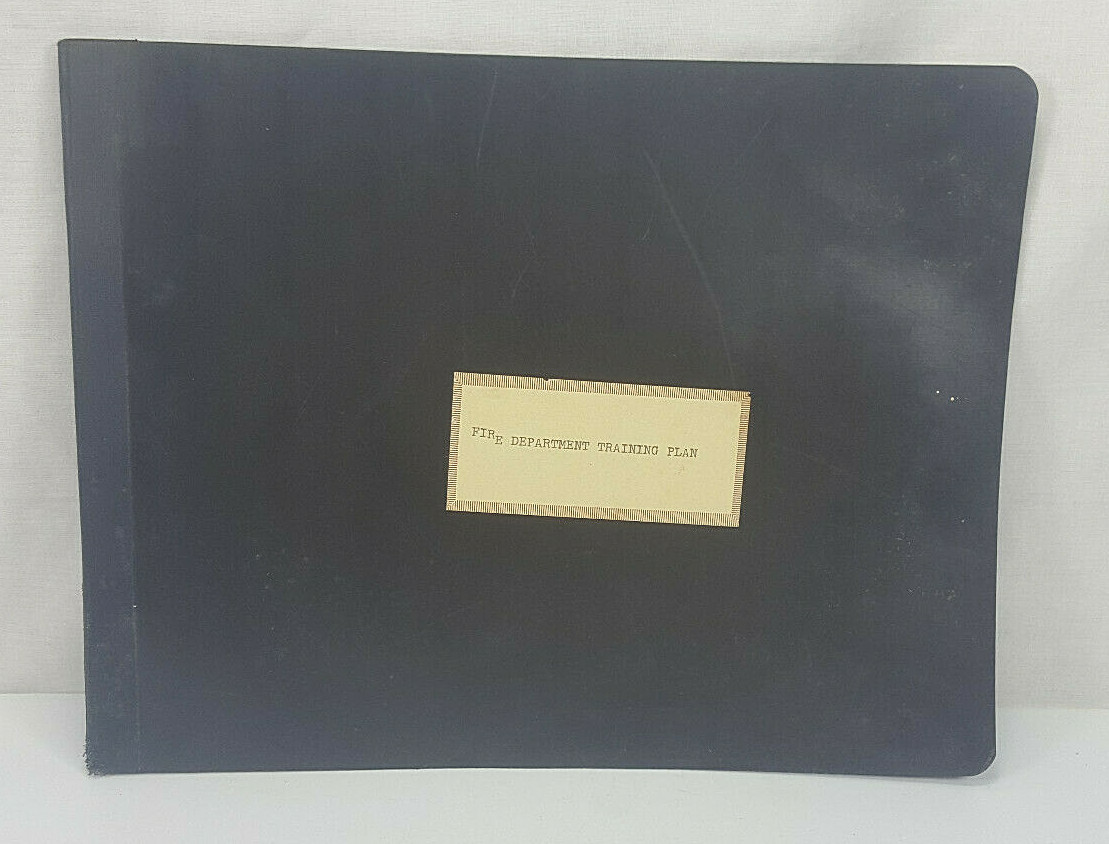 1947 MONSANTO JOHN F QUEENY PLANT FIRE FIGHTERS TRAINING COURSE ...