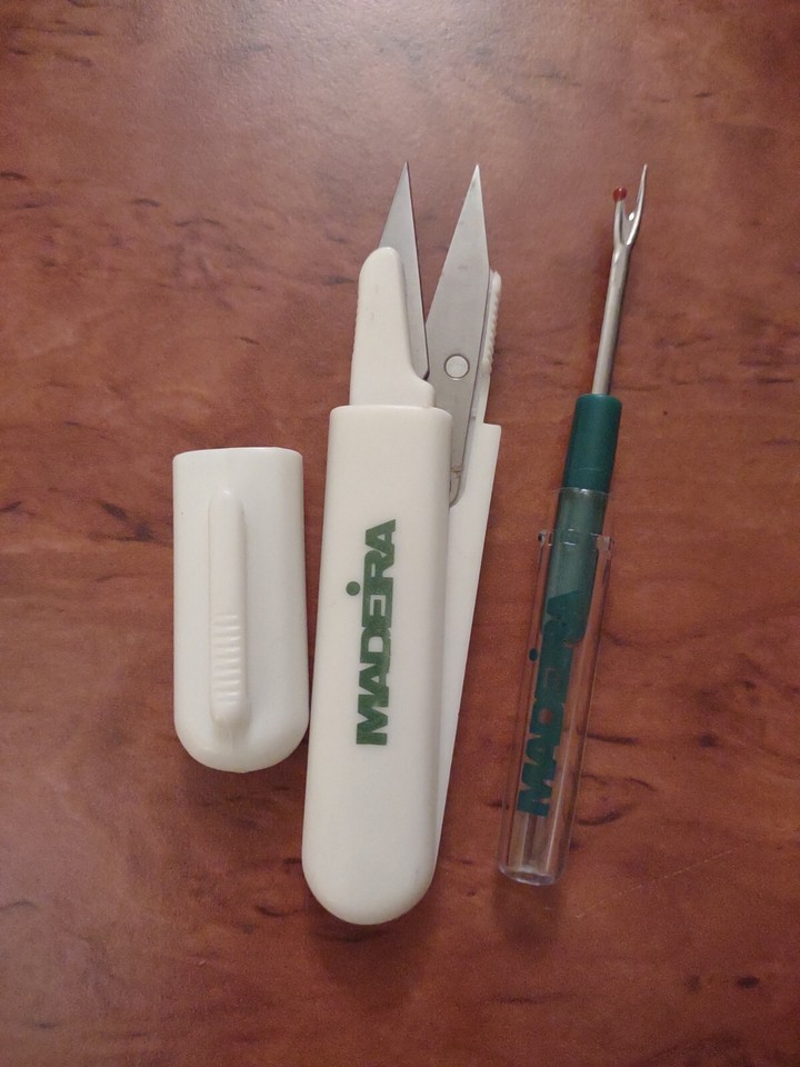 Madeira Thread Wood Organizer 3 Drawer Chest 194 Spool Embroidery ...