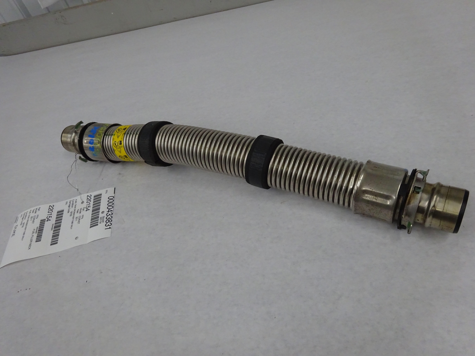 FUEL TANK CROSSOVER TUBE 6.2L 19K CHEVY CORVETTE 11 | eBay