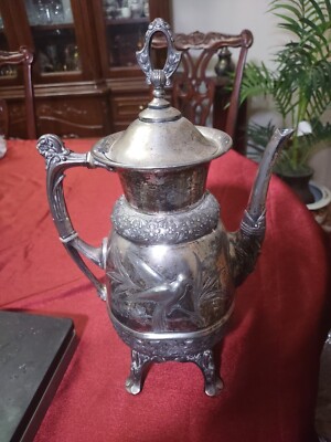 Tea/Coffee Pots & Sets - Meriden Quadruple