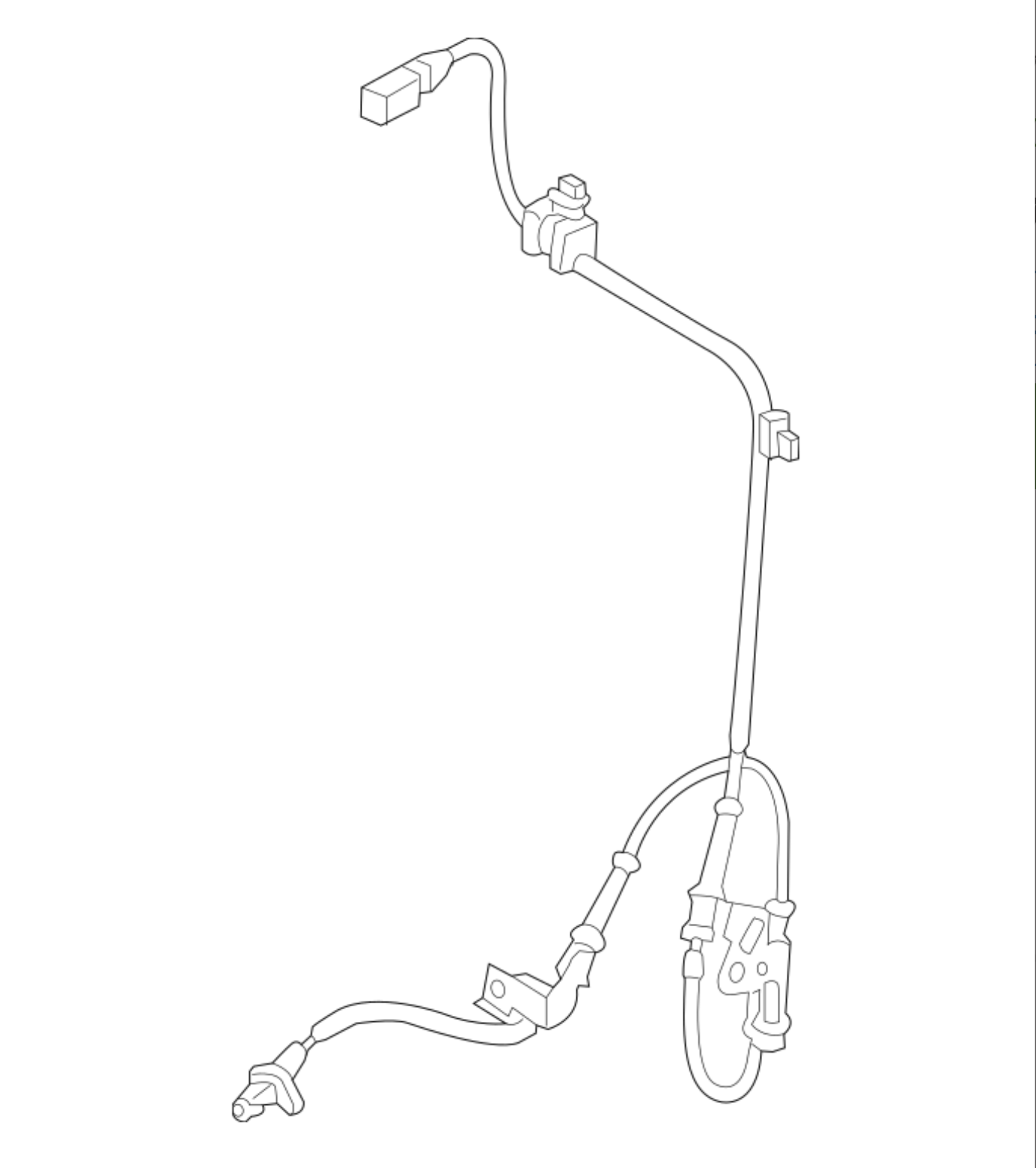 OEM 59830-G2000 SENSOR ASSY ABS Front/Right for Hyundai IONIQ 2017~22 ...
