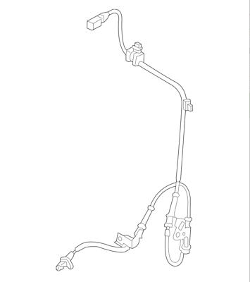 OEM 59810G2000 SENSOR ASSY ABS Front/Left for Hyundai IONIQ 2017~2022 ...