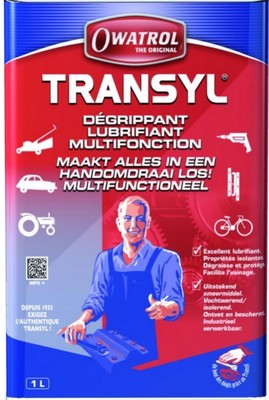 TRANSYL DEGRIPPANT LUBRIFIANT DEGRAISSANT TRANSYL BIDON 1L ...