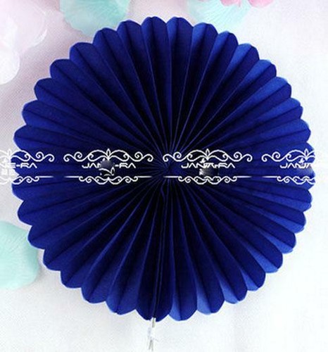 10pc Tissue Paper Flower Paper Fan Wedding Party Home Outdoor ...