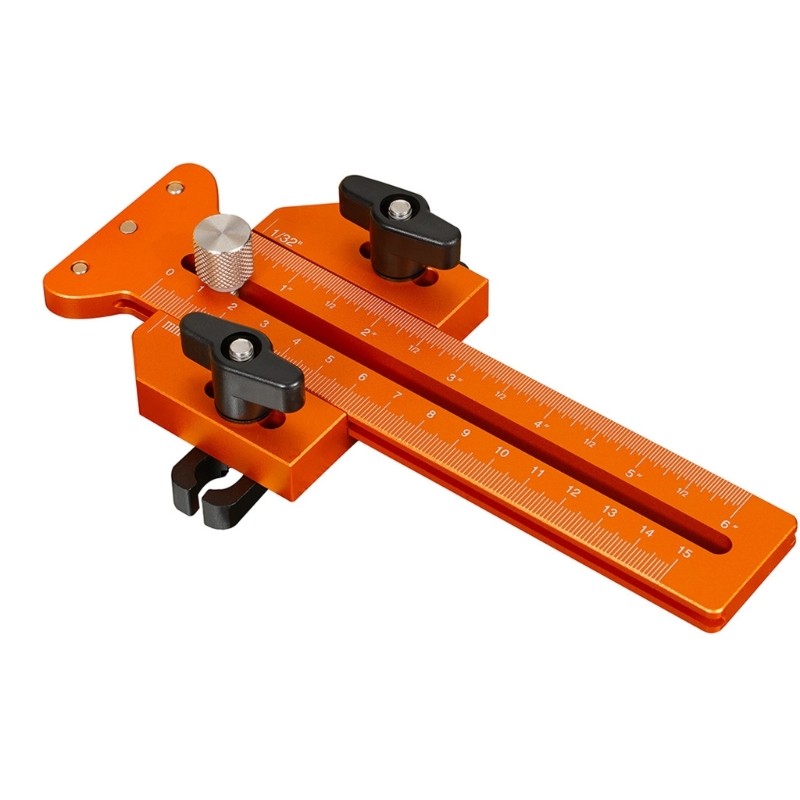 Aluminum Alloy Adjustable Woodworking Fence With Millimeter Scale For ...