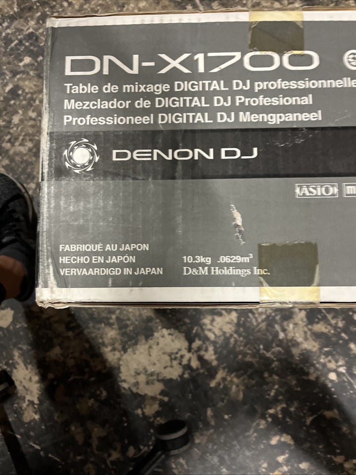 Denon DN-X1700 Professional DJ Mixer Brand New Factory Sealed Free ...