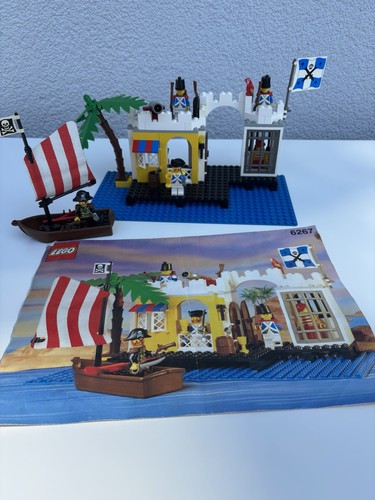 LEGO 6267 Lagoon Lock-Up Piraten Imperial Guards, 1991,vollständig mit ...