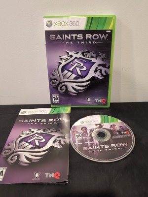 Saints Row: The Third (Microsoft Xbox 360, 2011) CIB Complete w/ Manual ...