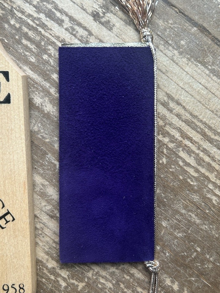 VTG 1958 SIGMA ALPHA EPSILON Pledge Formal Mini Paddle + Booklet ...