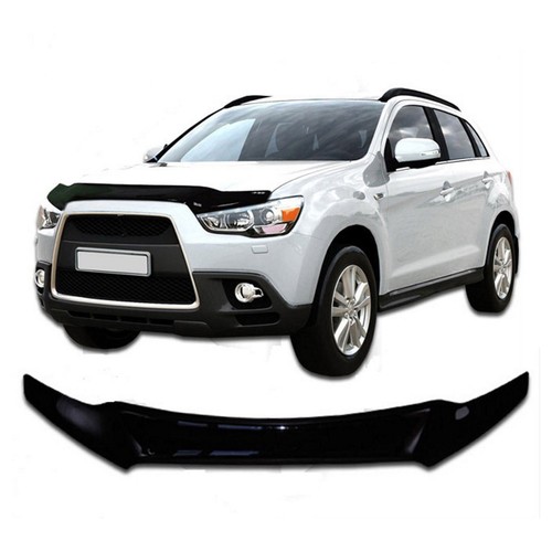 Bug Shield Bonnet Guard Fits Mitsubishi Outlander Sport 2011-2018 Hood ...