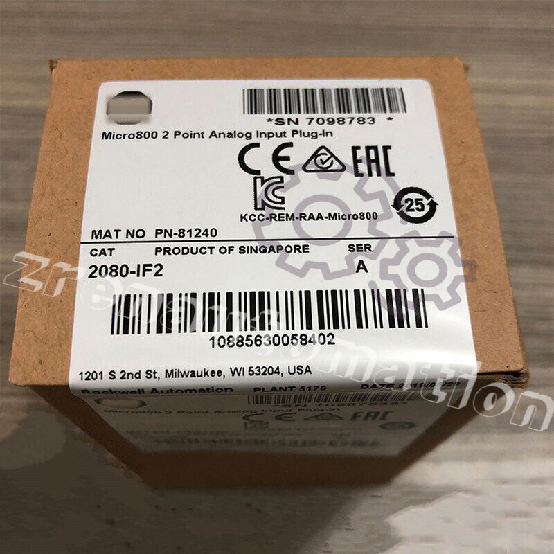 2080-IF2 AB 2080-IF2 2-channel Input Micro800 Plug-in Modules New Spot ...