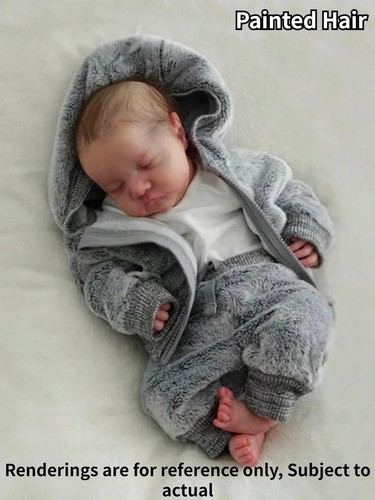 17 Inch Reborn Doll Boy Handmade Soft Touch Bebe Reborn Doll For ...