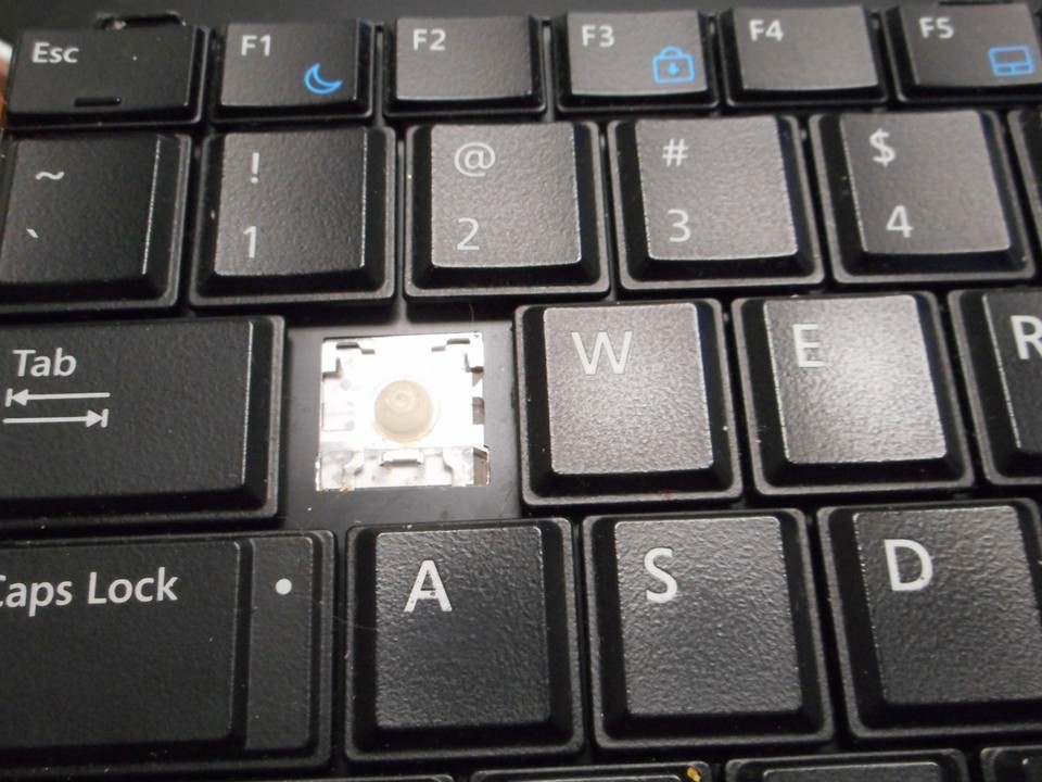 SINGLE KEY CAP+CLIP FOR DELL E6450 M4800 M6800 P/N 564JN MODEL NSK ...