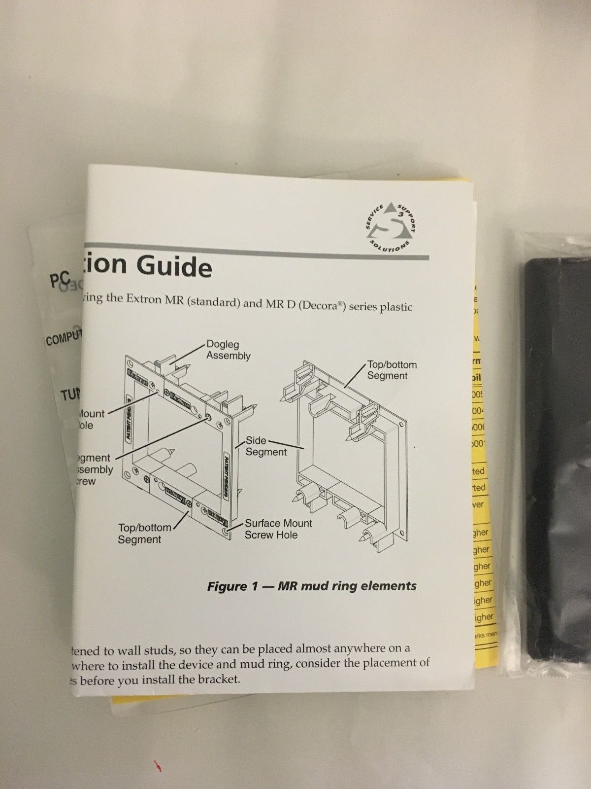 Extron MLC Plus 100 Face Plate (black) 21-623-xxlf for sale online | eBay