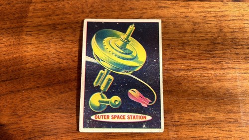 1957 Topps Space Cards Outer Space Station #68 qp4 | eBay