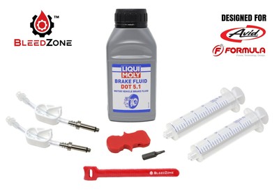 Formula & Avid Bleed Kit for Disc Brakes with DOT 5.1 Fluid - Pick Your ...