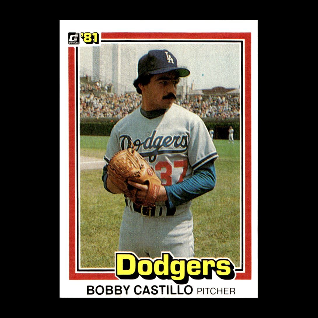 Bobby Castillo 1981 Donruss Los Angeles Dodgers #298 NM+ Vintage! | eBay