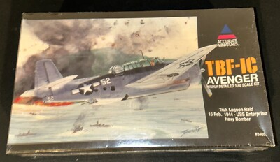 Accurate Miniatures TBF-IC Avenger 3405 1:48 Factory sealed box! *RARE ...