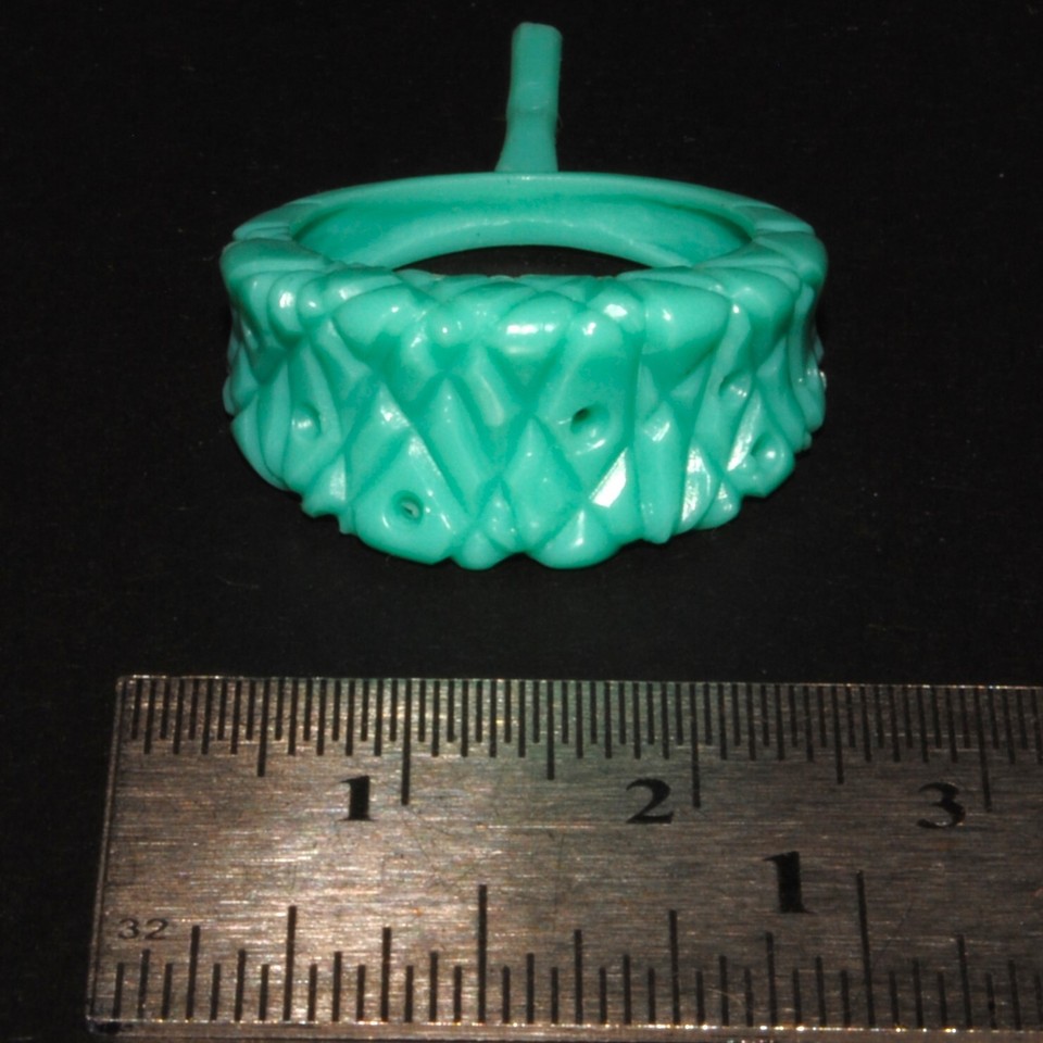 2 pcs Ladie's ring Wax patterns for lost wax casting jewelry/wax model ...