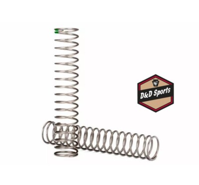 Traxxas 8156 - Springs Shock Long Natural Finish GTS 0.54 Rate Green ...