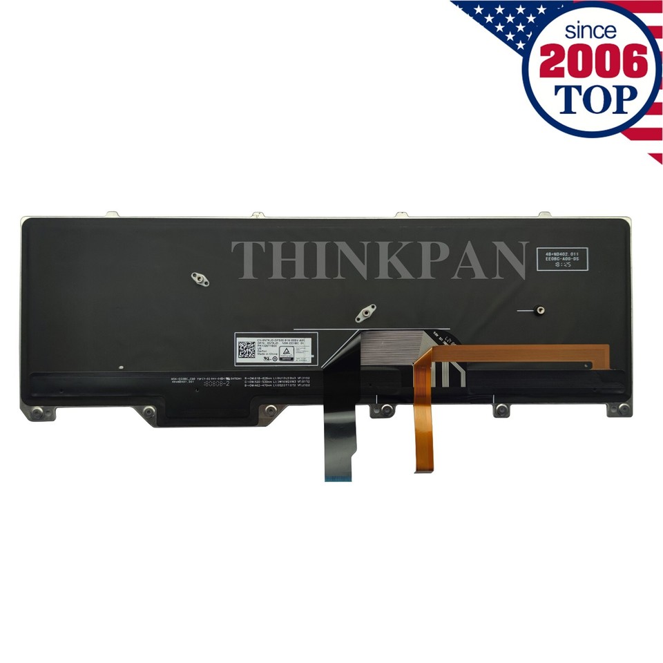 New Genuine US Backlit Keyboard For Dell ALIENWARE 17 R4 R5 M17 R4 ...