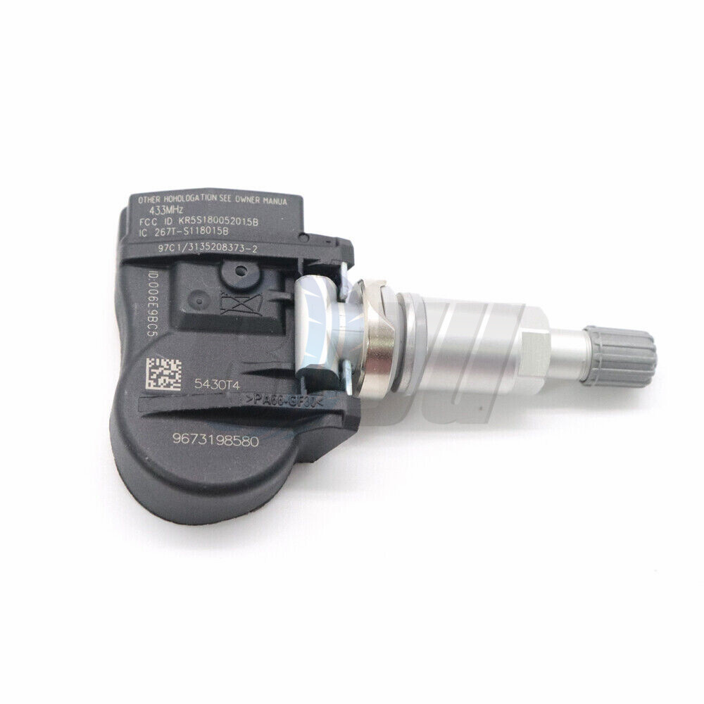 4Pcs TPMS Tire Pressure Sensor 5430T4 9673198580 For Peugeot 207 307 ...