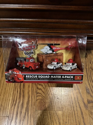 Disney Pixar World Of Cars Rescue Squad Mater 4-pack | eBay