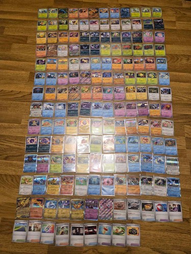 Pokemon Pokémon 151 Full Complete Base Set 165 Cards Total In Sleeves ...